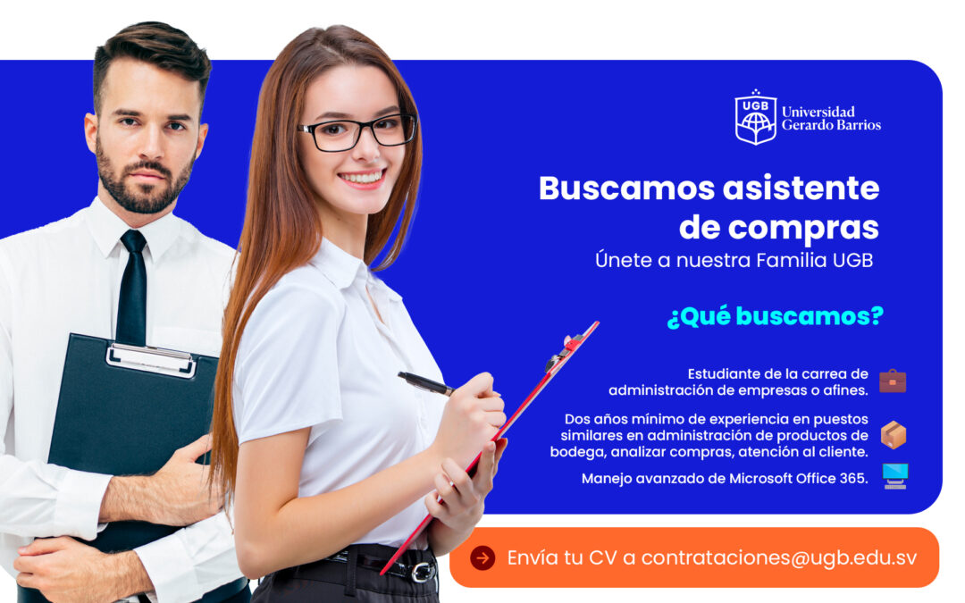 Oferta Laboral | Universidad Gerardo Barrios | UGB