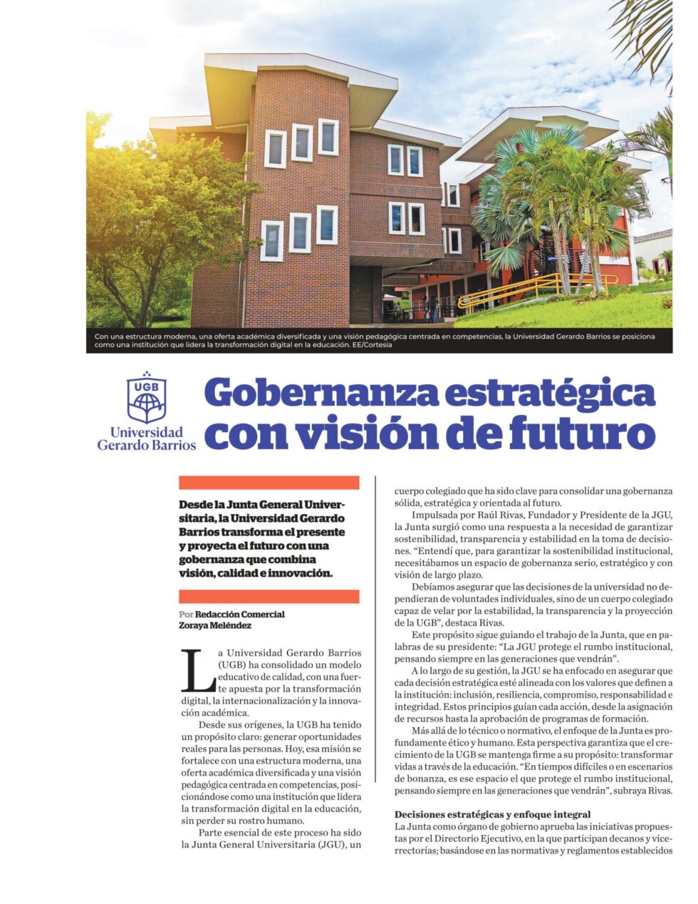 Impulsamos el futuro desde nuestra Junta General Universitaria con ...